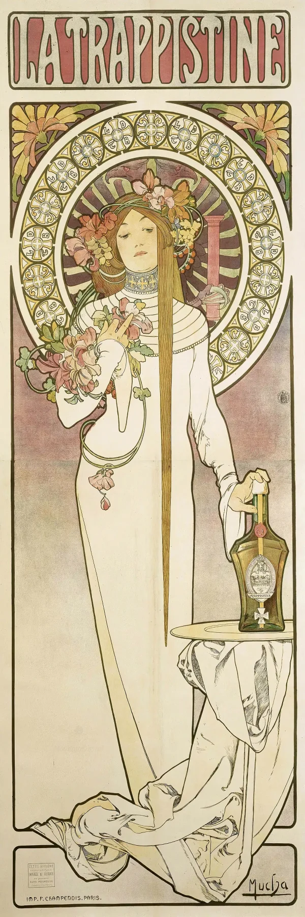 Alphonse Mucha – La Trappistine (1896) – Novema Digital